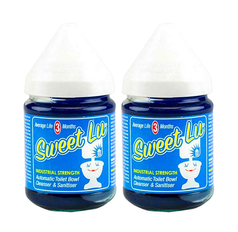 Sweet Lu Automatic Toilet Bowl Cleanser & Sanitiser - 2 pack (ea lasts
