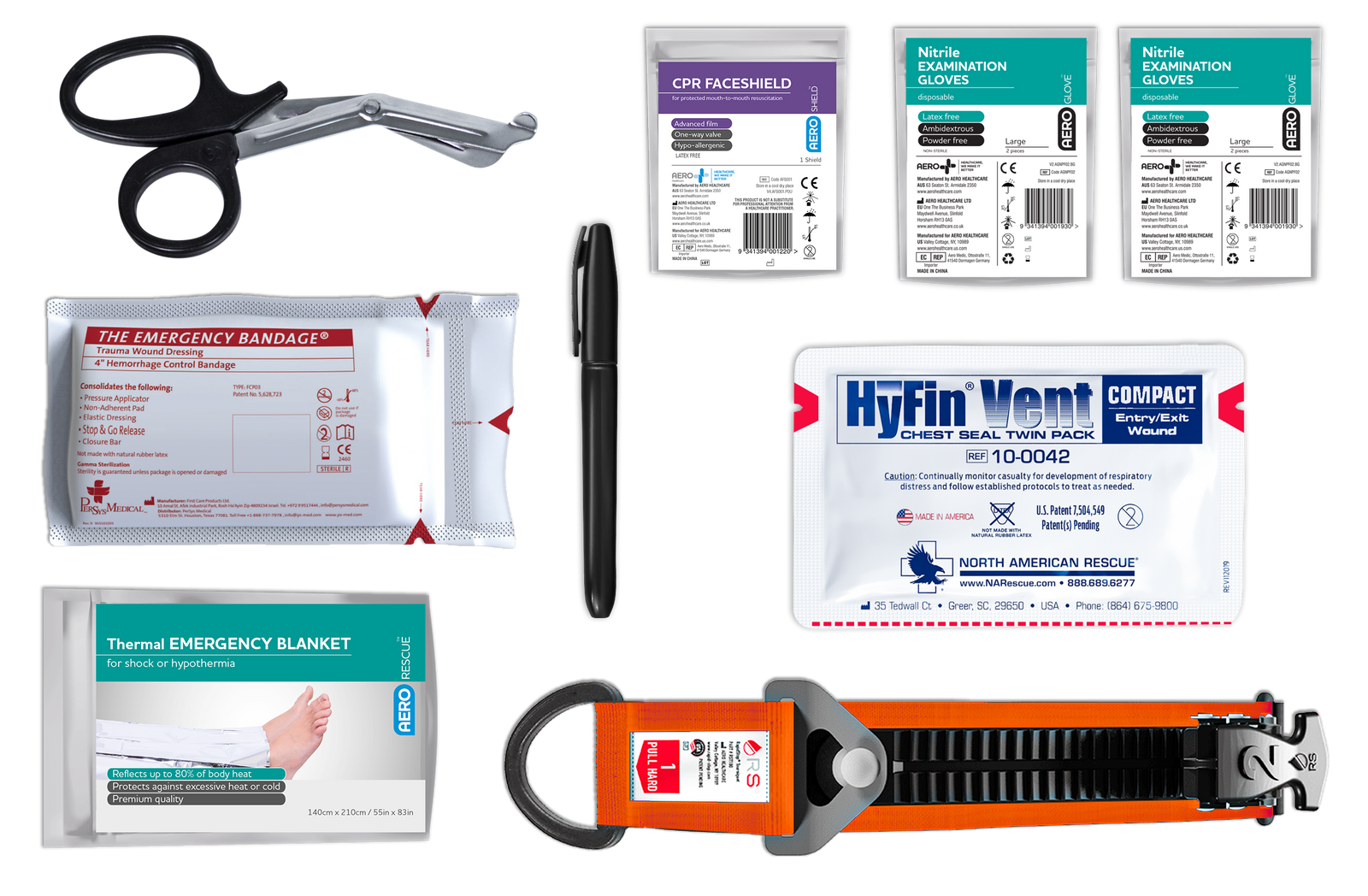 IFAK - RapidStop Tactical Bleeding Control Kit - Medium