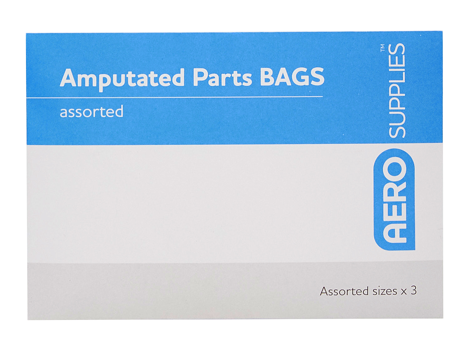 Amputated parts bags (Envelope / 3 sizes)